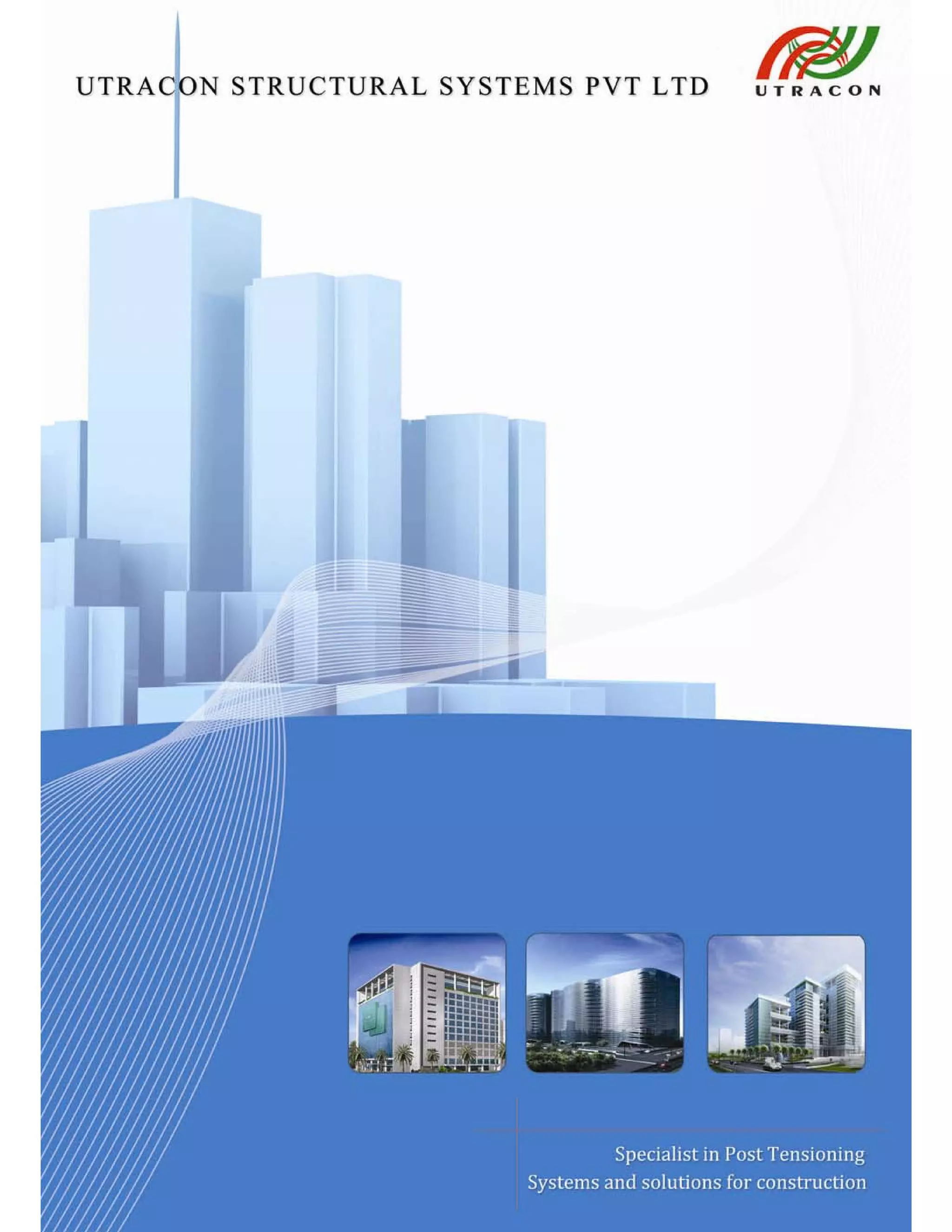 Post Tensioning System Utracon Structural system Pvt Ltd | PDF
