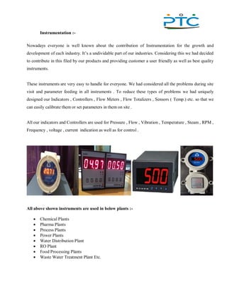 PTRANS AND CONTROLS PROFILE | PDF