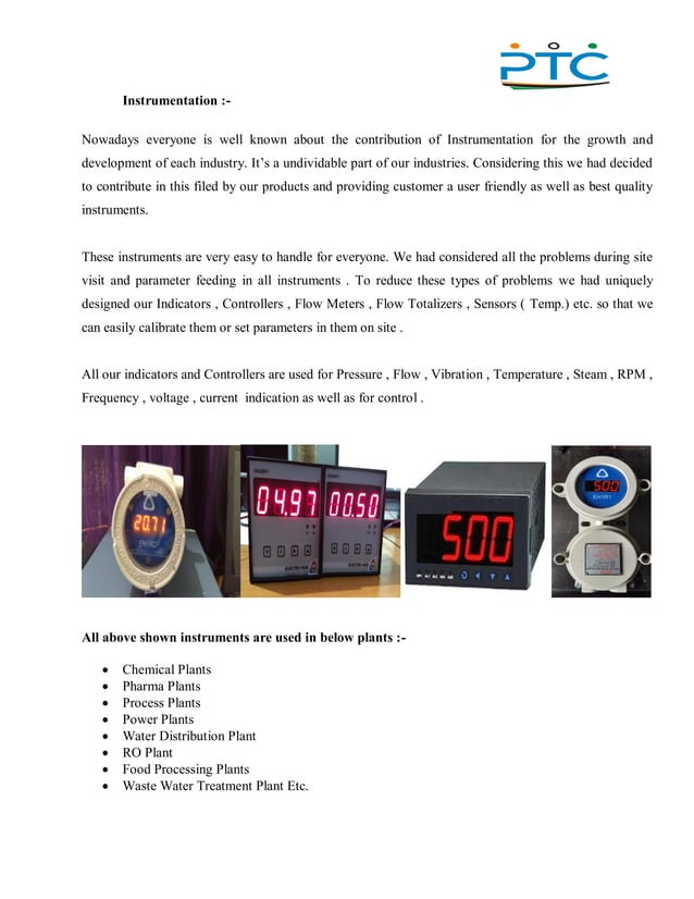 PTRANS AND CONTROLS PROFILE | PDF