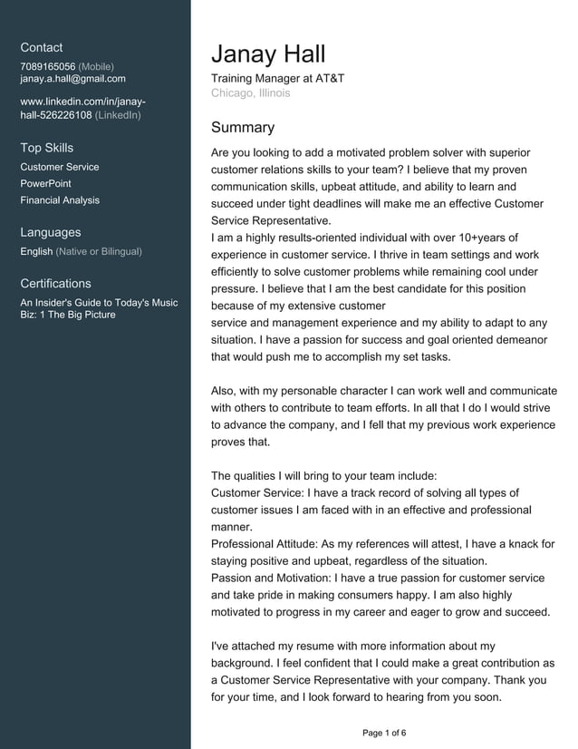 Janay Hall Resume | PDF