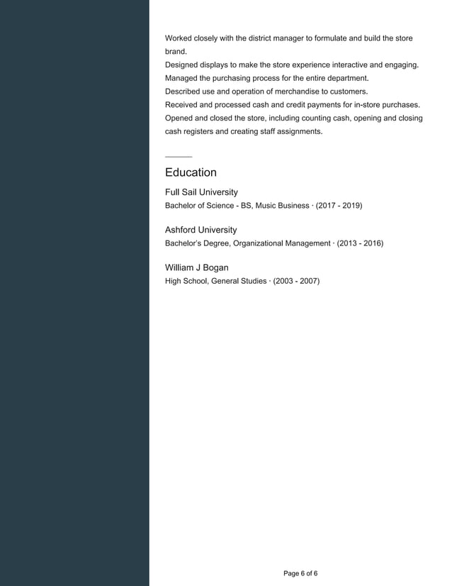 Janay Hall Resume | PDF