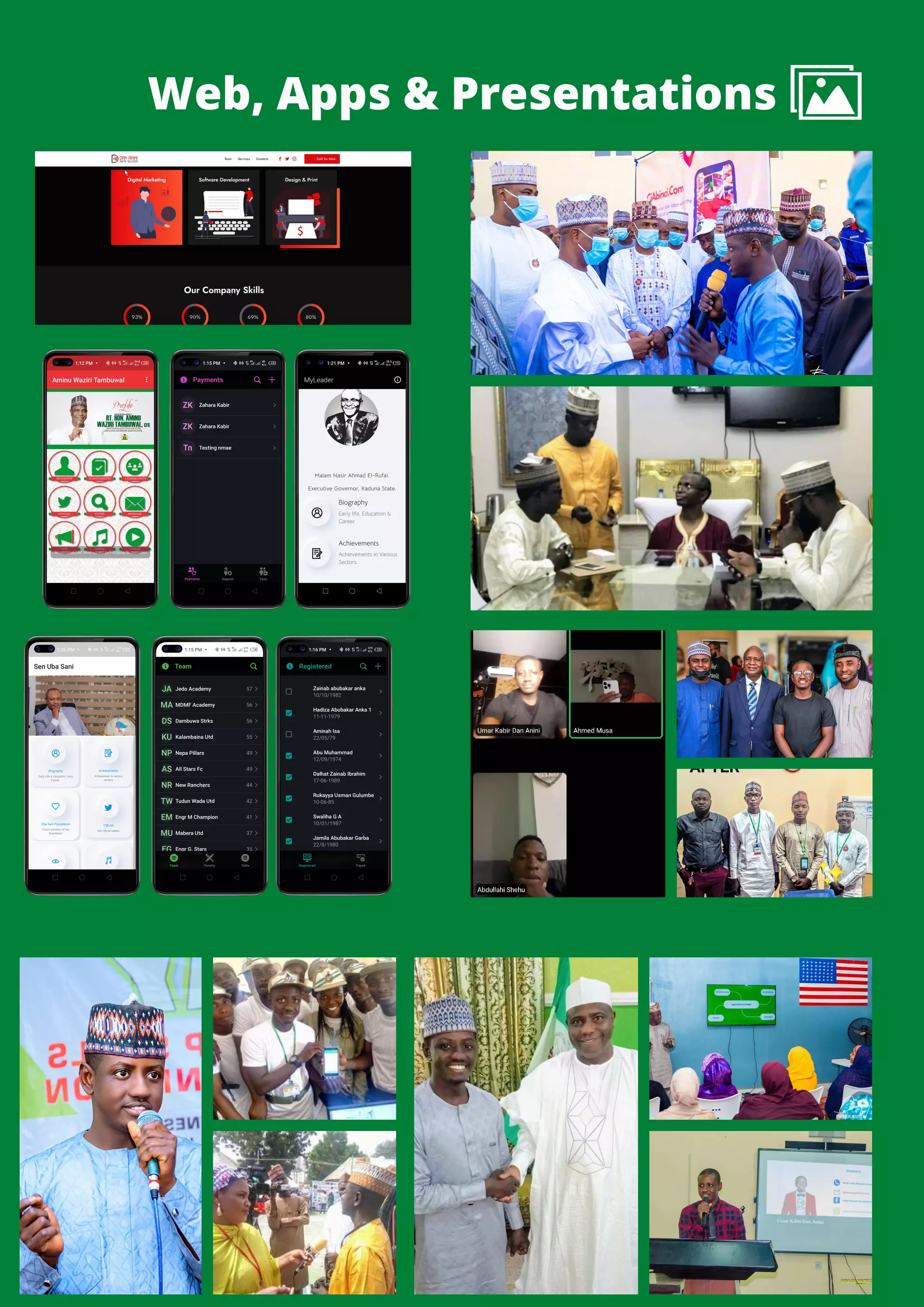 Umar Kabir Dan Anini Portfolio | PDF