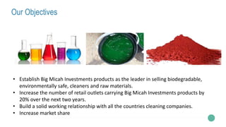Big Micah company profile specialising in Chemical Manufacture | PPT