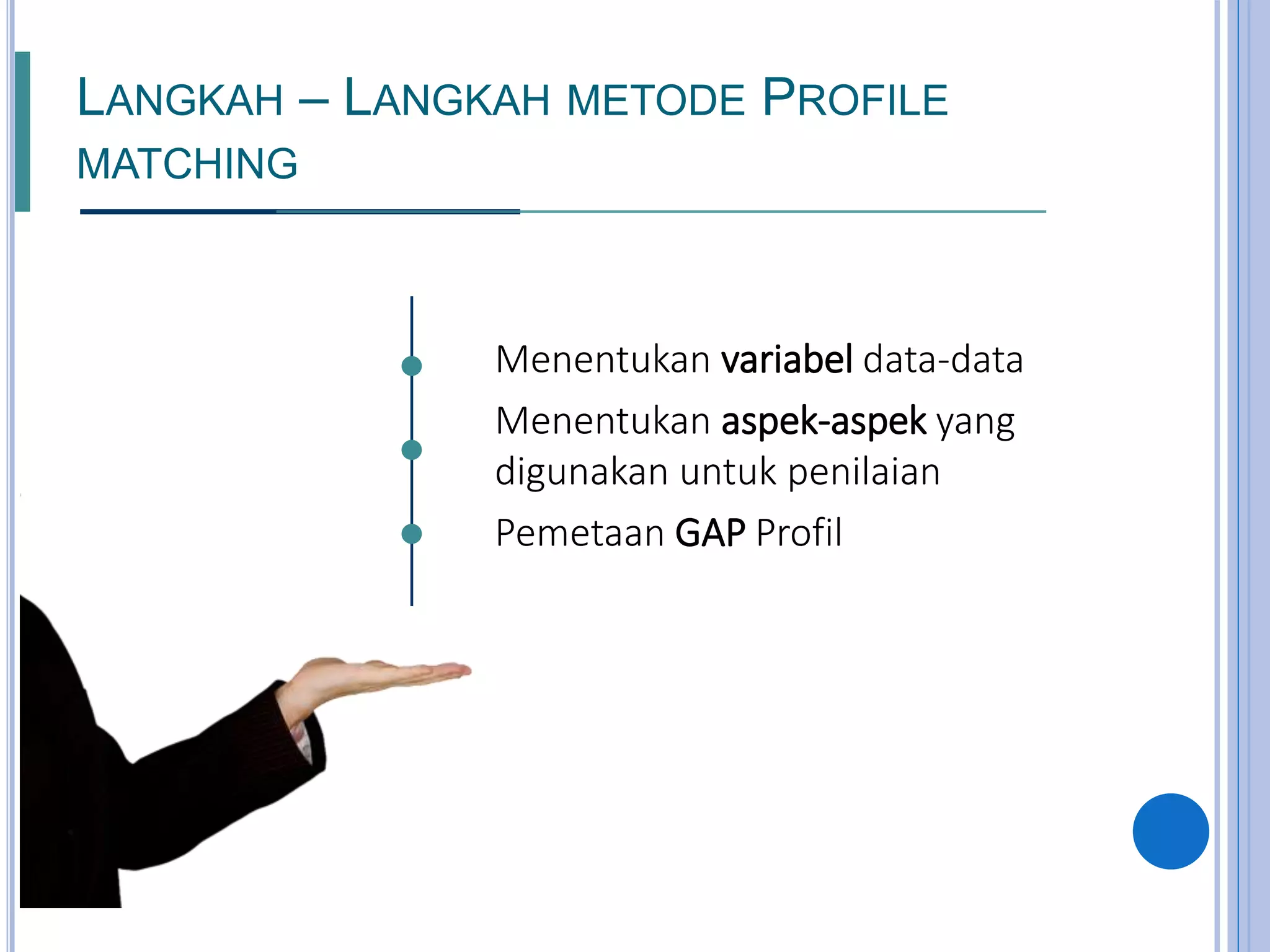 Metode Profile matching | PPT