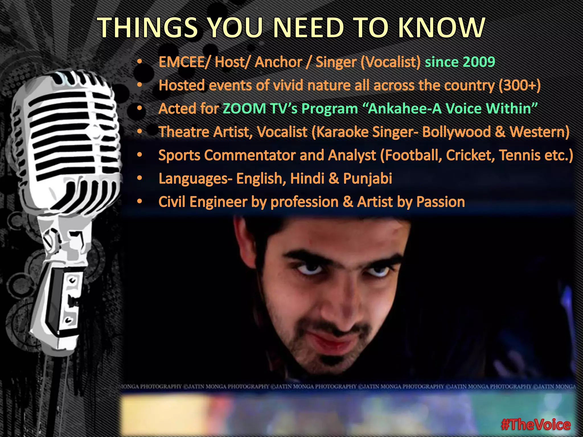 Profile Nitish Kalia (anchor, singer, commentator, actor) | PDF | Cricket | Sports
