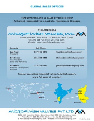 Microfinish Valves Inc – Best Valve Manufacturers. | PDF ...