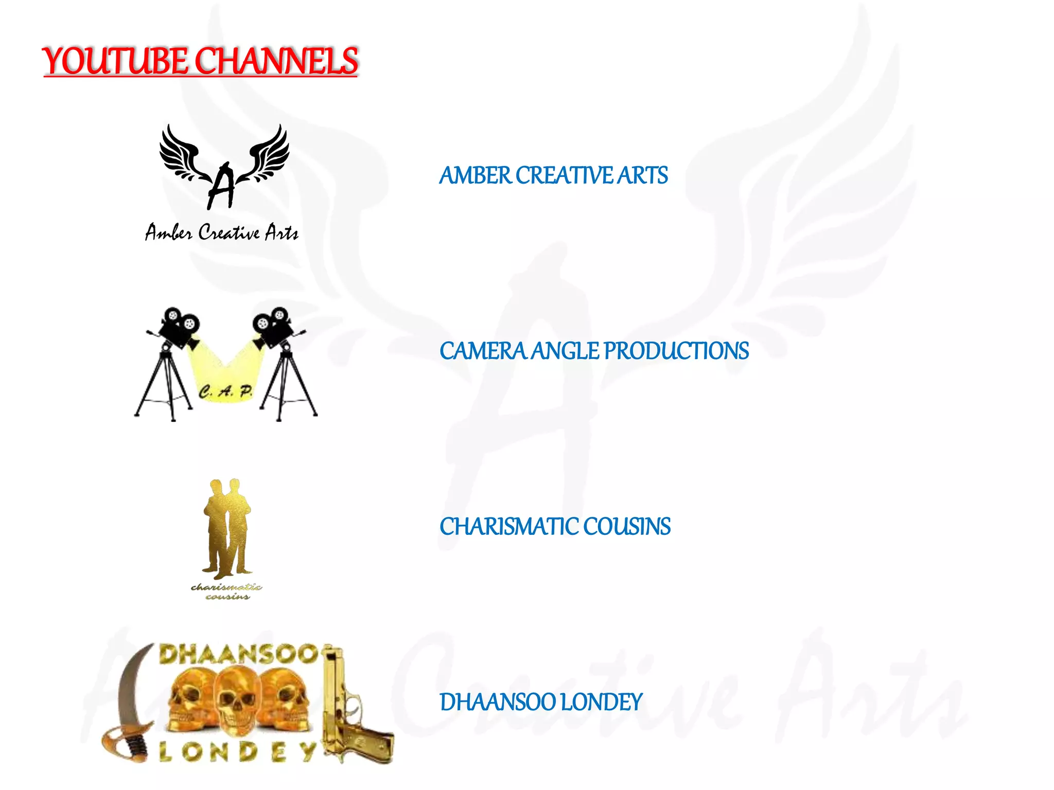 Amber Creative Arts-Profile (Sheikh Mustak) | PPT