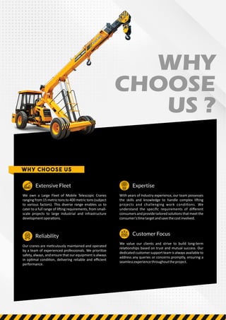 AadiShakti Projects ( Asp Cranes ) Raipur | PDF