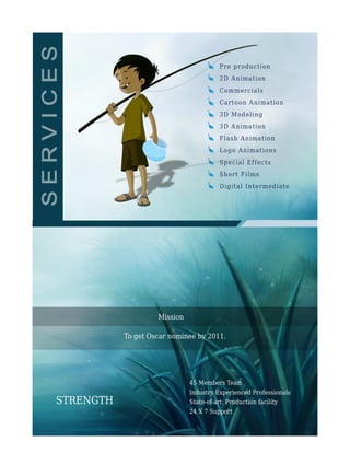 Chennai Animation Studio Profile | PDF