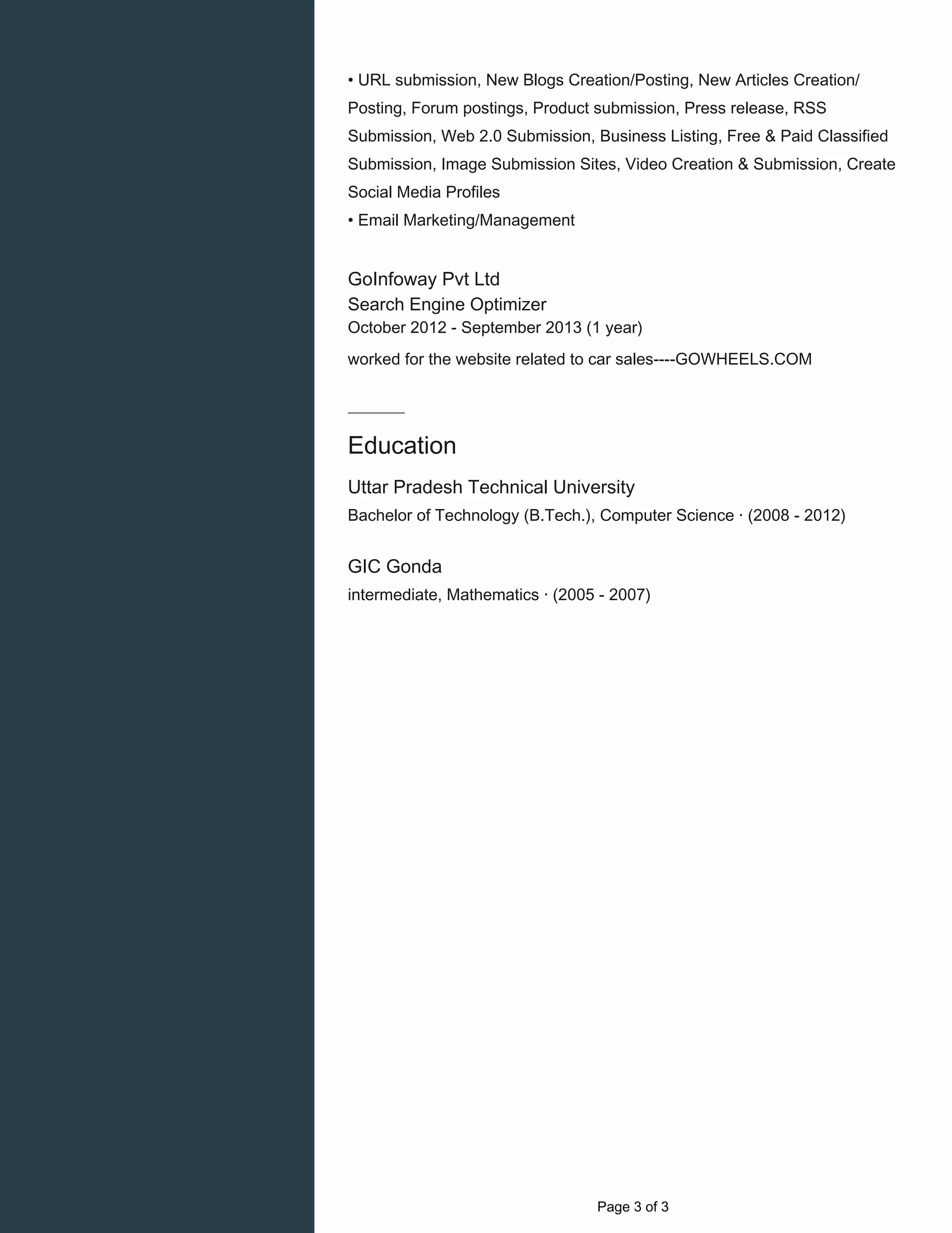 Resume - Abhishek Singh | PDF