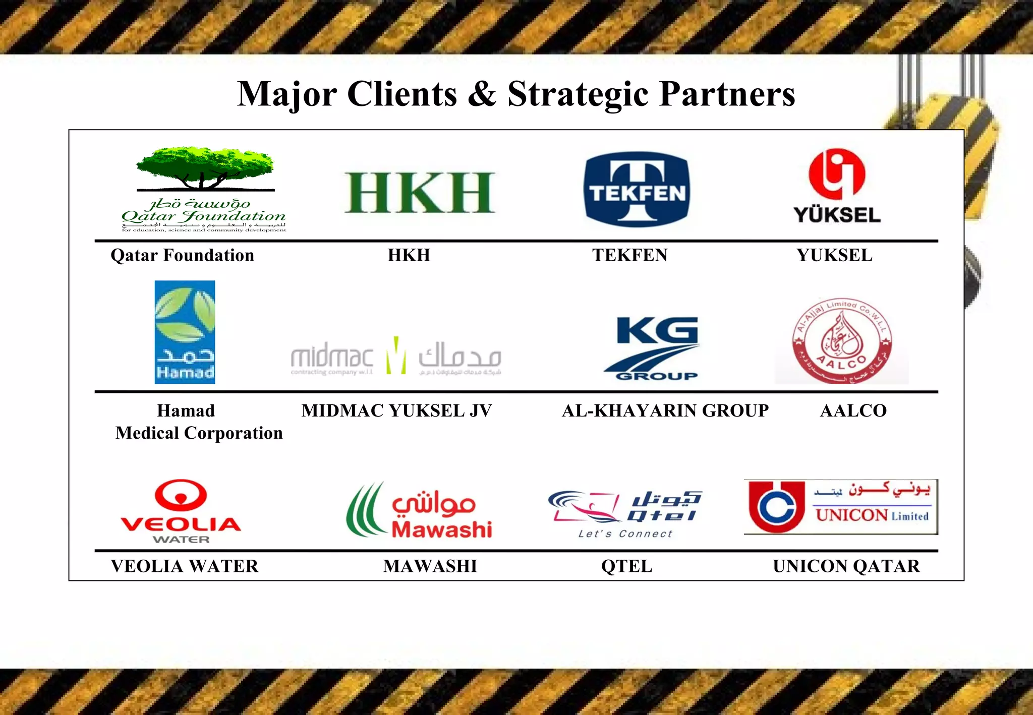 Construction Company Profile template | PPT