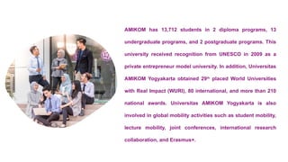 Profil Universitas AMIKOM Yogyakarta, Creative Economy Park | PPTX