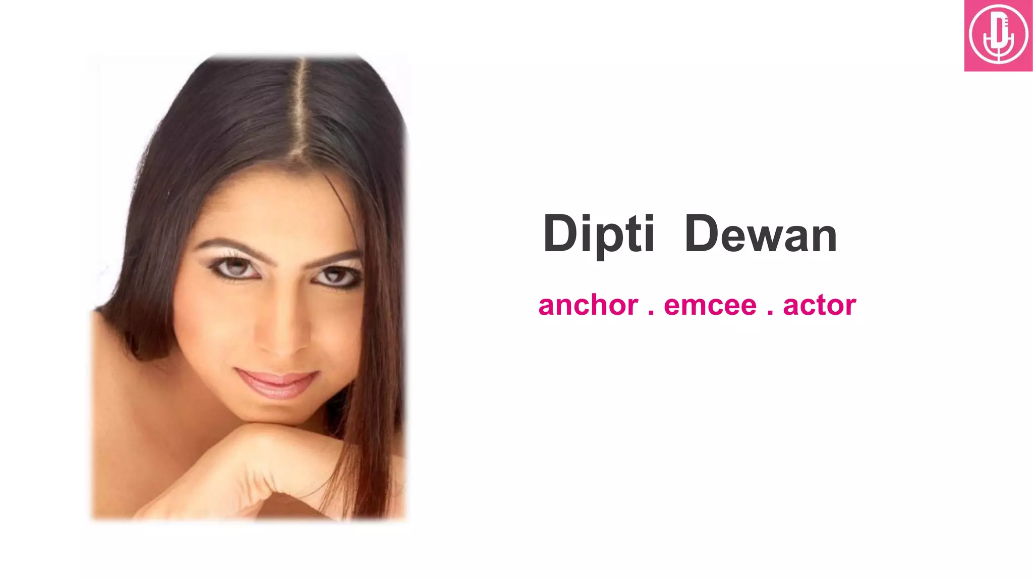 Anchor Emcee Dipti Dewan | PDF | Events