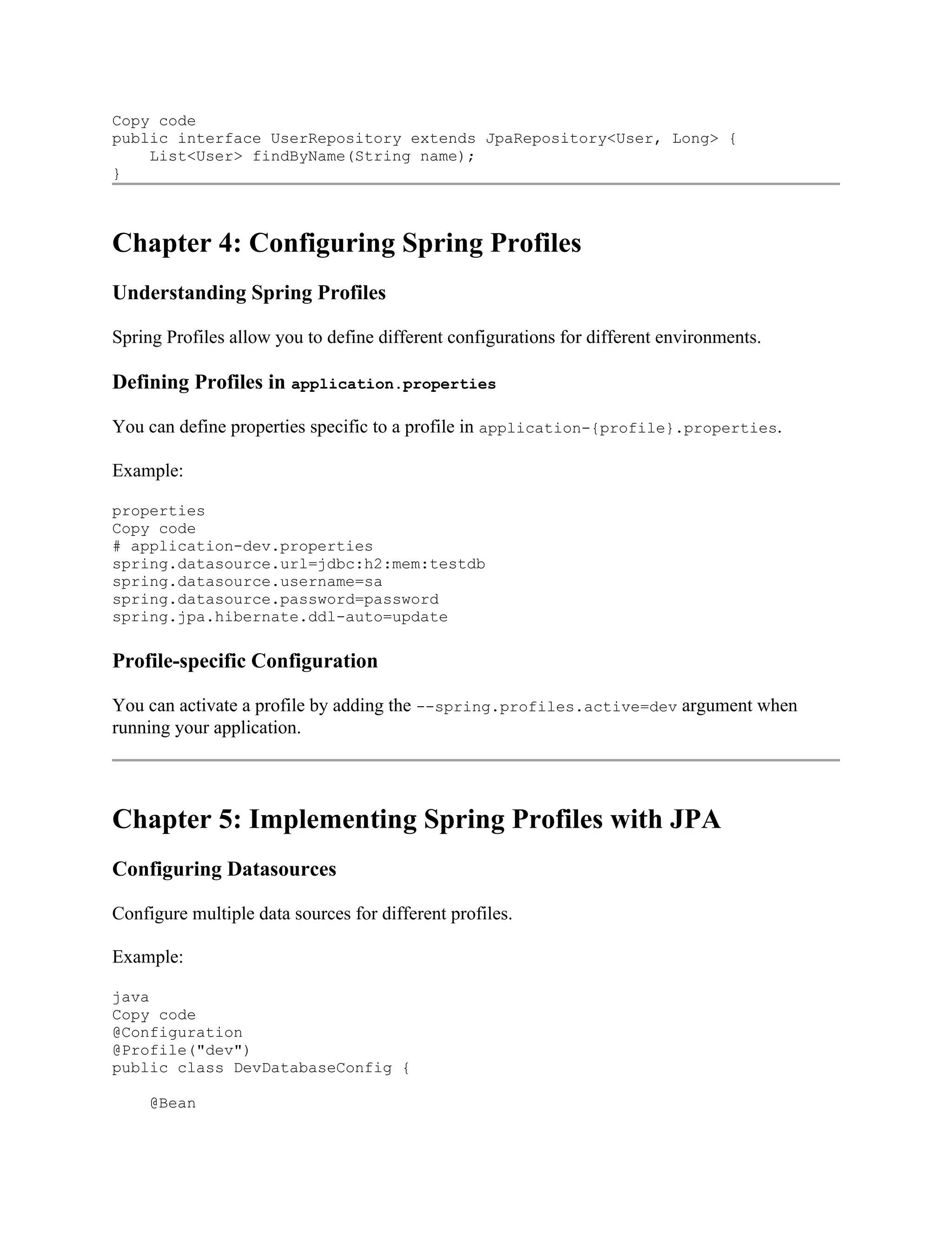 Mastering Spring JPA & Profiles: Practical Guide with Real Data ... Mastering Spring JPA & Profiles: Practical Guide with Real Data ...