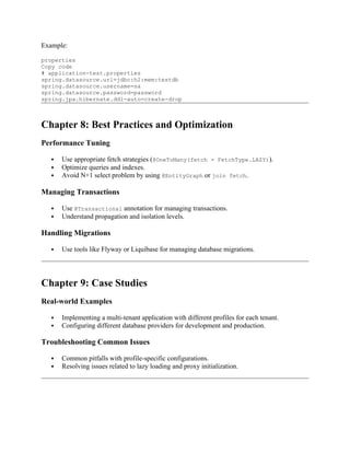 Mastering Spring JPA & Profiles: Practical Guide with Real Data ...