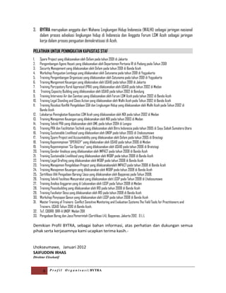 Profile bytra 2013 | DOC