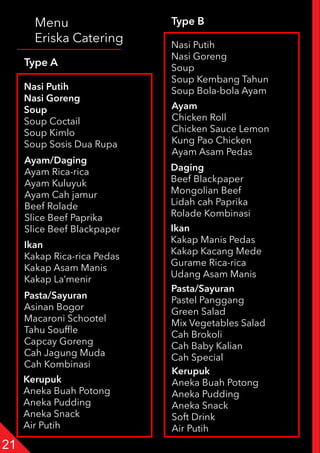 profile catering | PDF