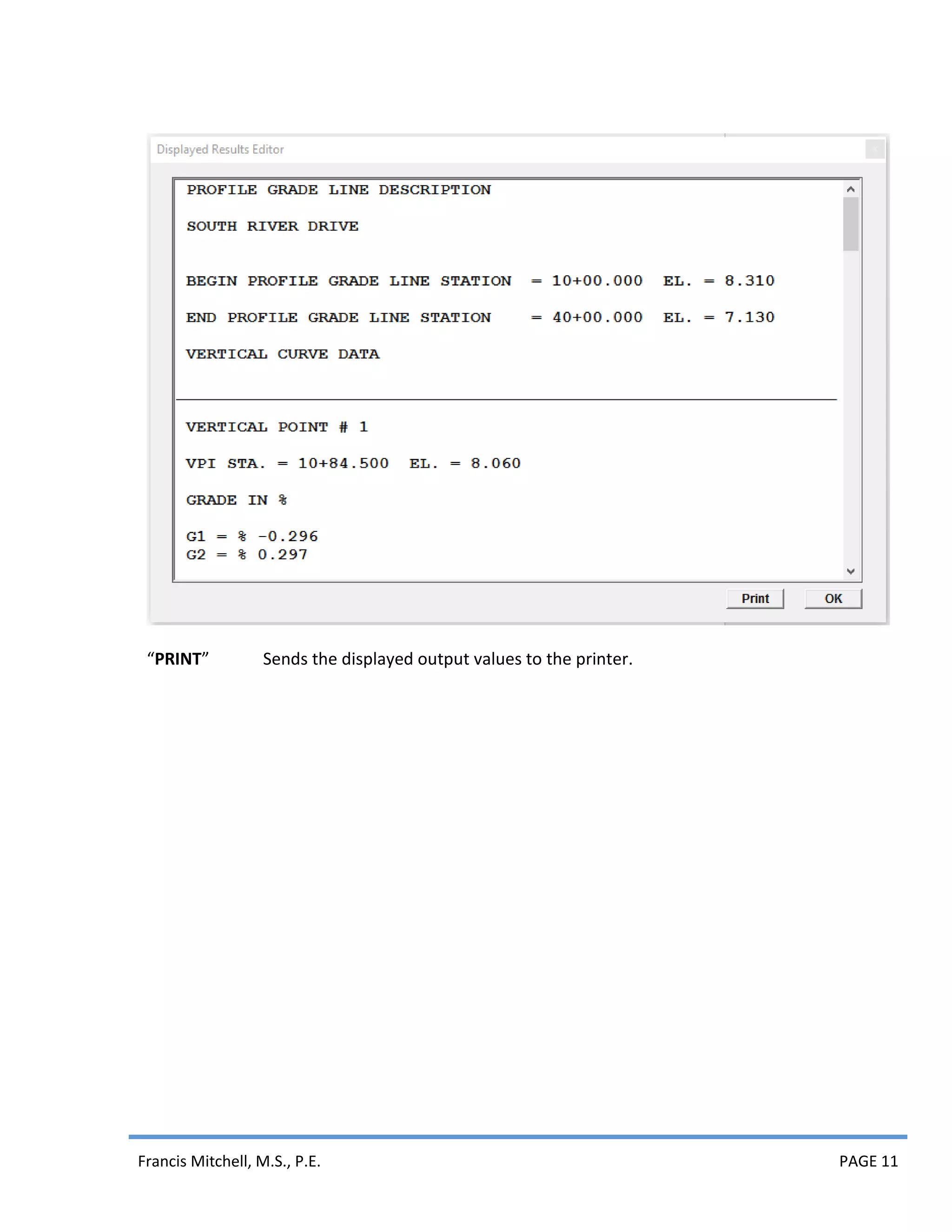 Profile Cross Section Manual | PDF