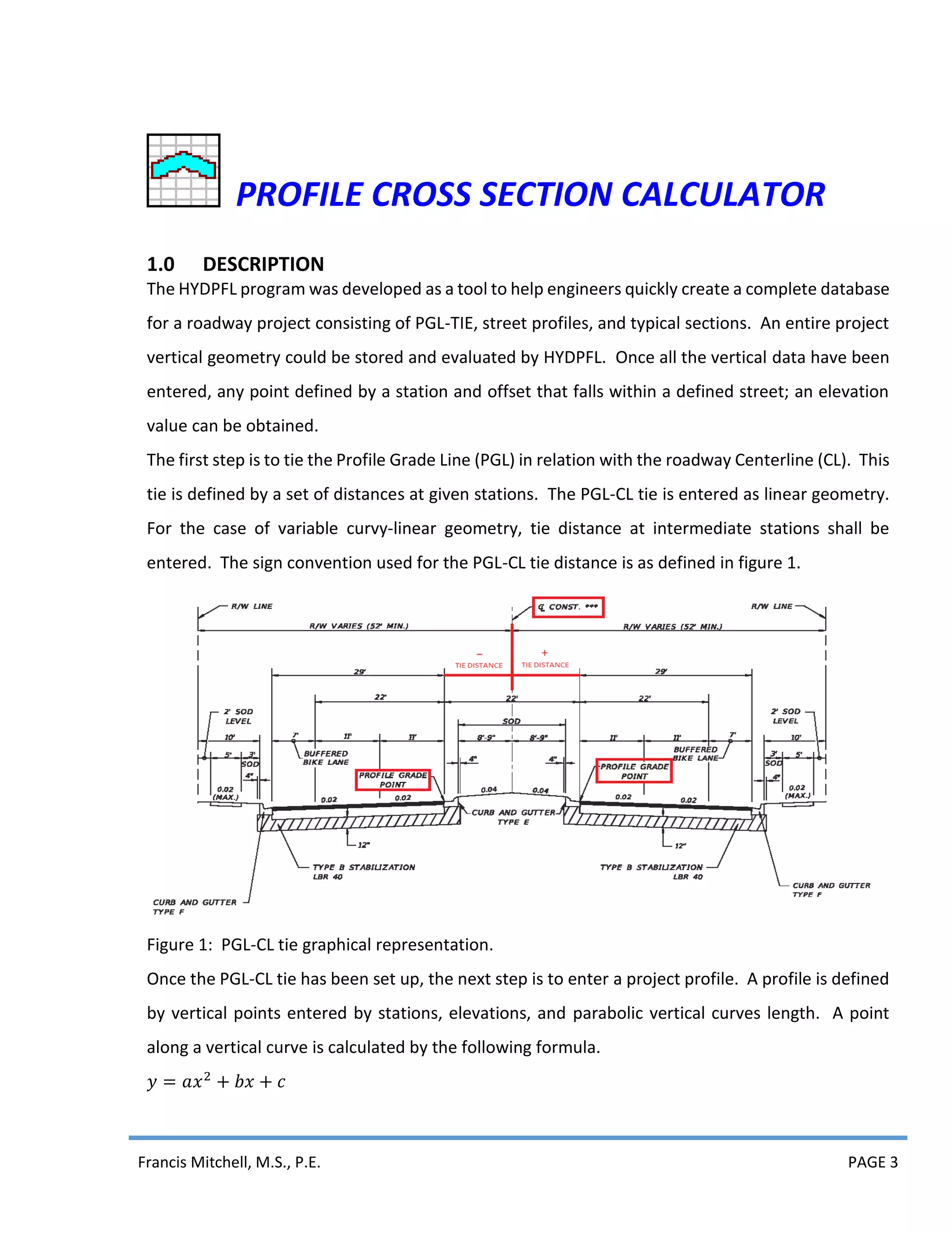 Profile Cross Section Manual | PDF