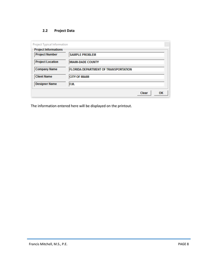 Profile Cross Section Manual | PDF