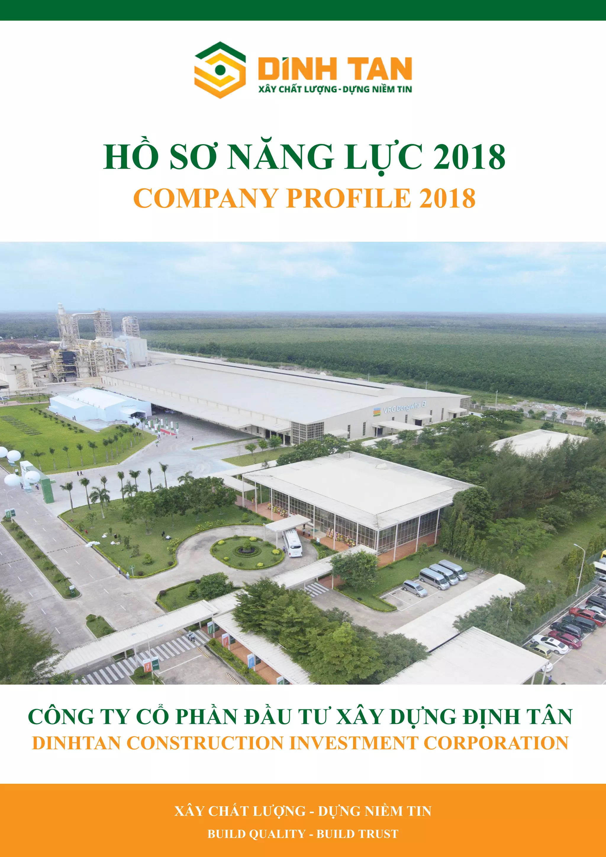Profile Dinh Tan Construction 2018 | PDF