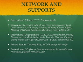 Profile ecpat indonesia | PPTX
