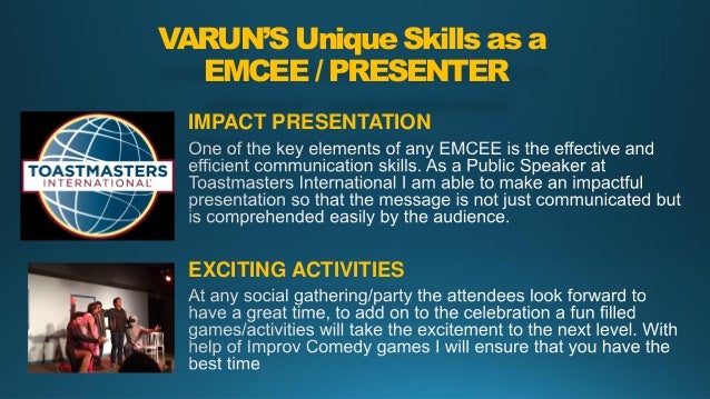 Profile emcee