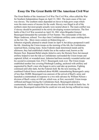 Profile Essay Examples | PDF