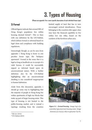 Hong Kong Housing Profile | PDF