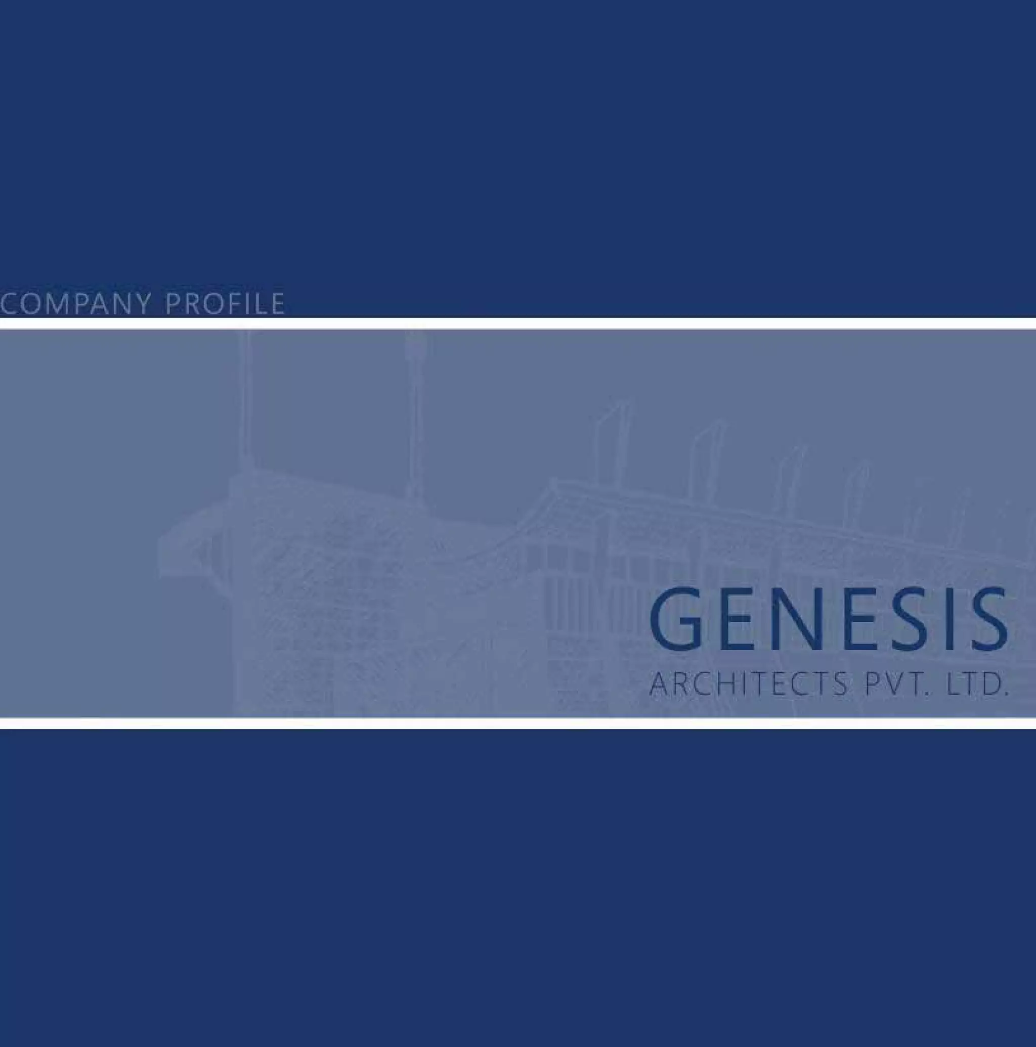 Profile Genesis Architects | PDF | Management Consulting Industry ...