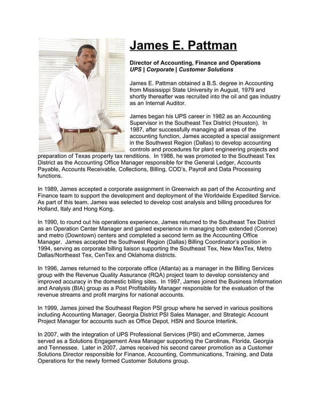 Profile james pattman june 2010 | PDF