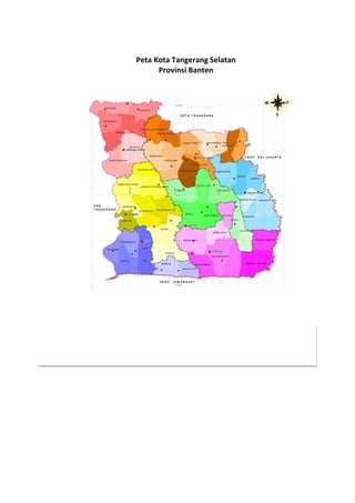 Map Tangerang Selatan