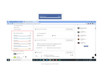 Profile Management System for Academic/Research Visibility-Vidwan | PDF