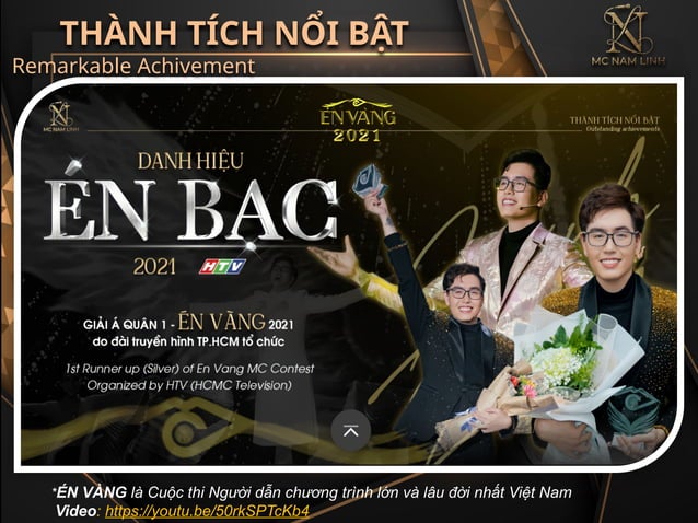 Portfolio MC Nam Linh Updated Tháng 2024 | PPT