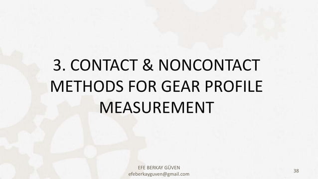Profile Measurement of Gears | PPTX | Sports Equipment | Sports