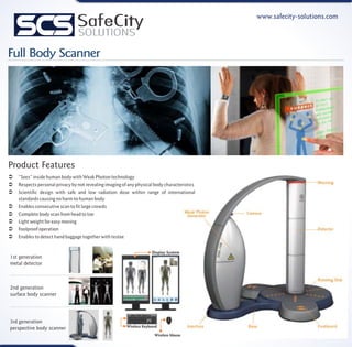 safe city solutions, solar camera, face recognisation, security solution, body scanner, licence ...