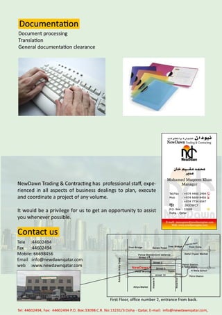 Newdawn Contracting | PDF