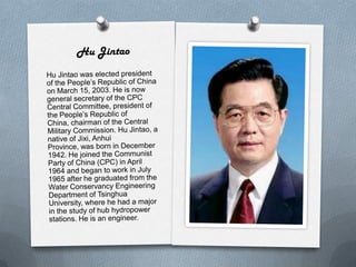 Profile of asian leaders | PPTX