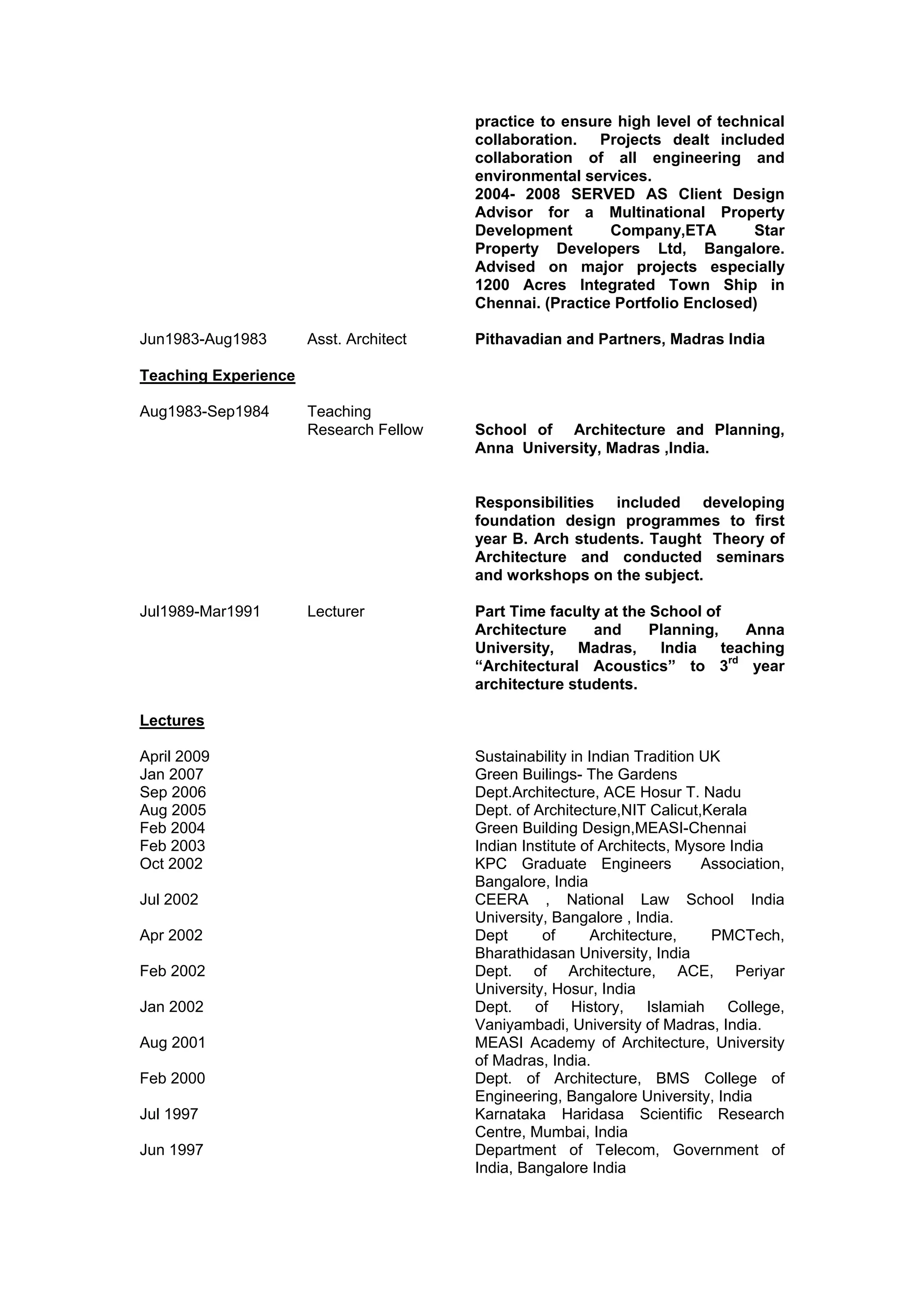 Jaffer AA Khan Architect | PDF