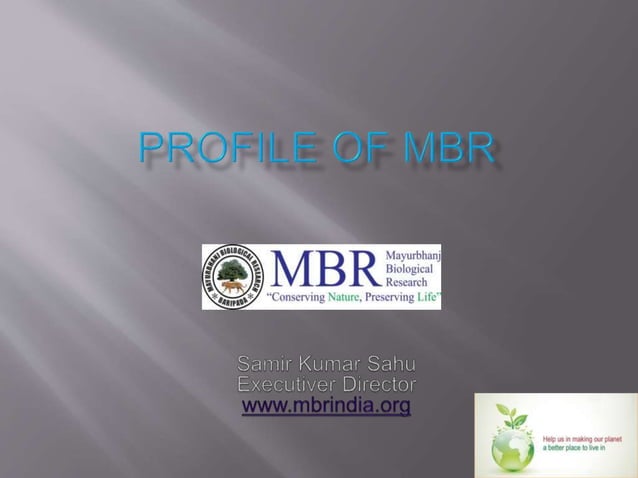 Profile of MBR | PPT
