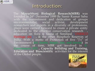 Profile of MBR | PPTX