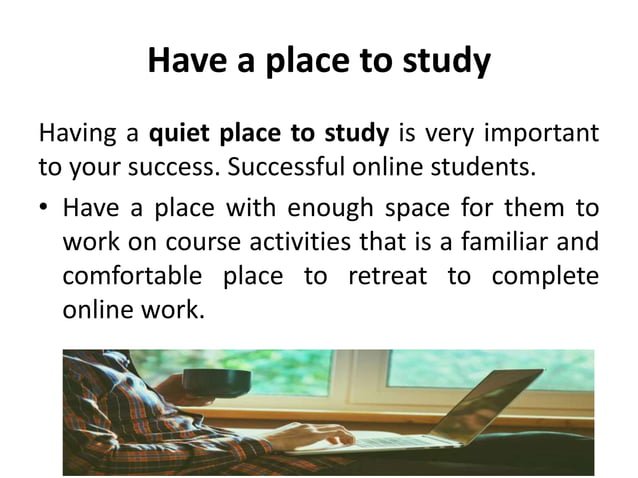 Profile of successful online learners | PPT