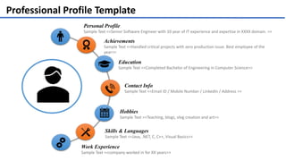 Profile Powerpoint Template.pptx
