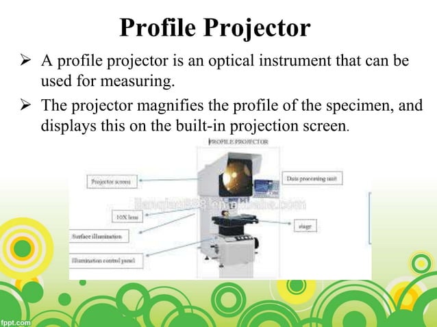 Profile projector | PPTX