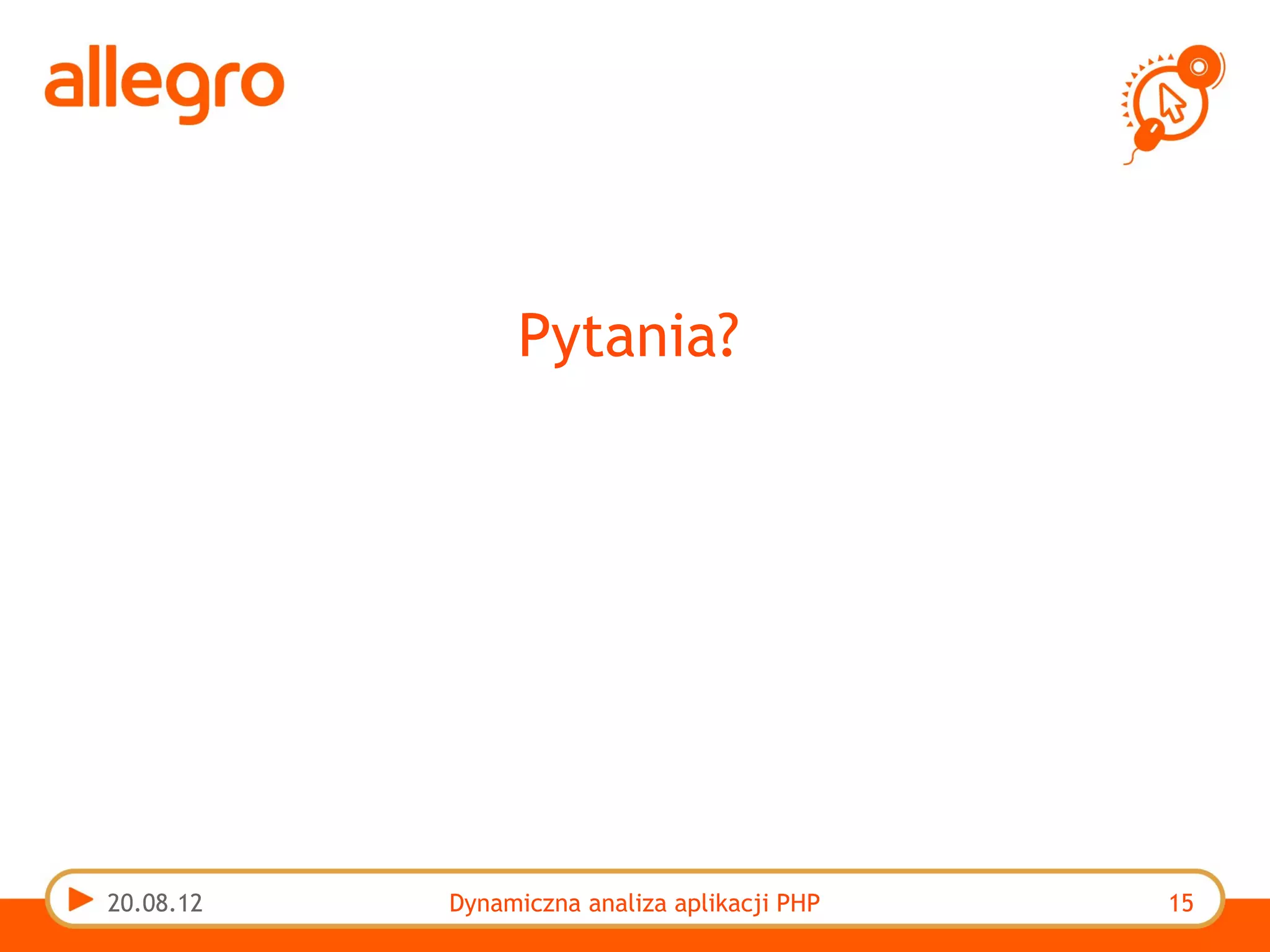 Dynamiczna analiza aplikacji php - meet.php