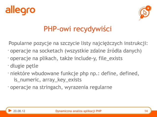 Dynamiczna analiza aplikacji php - meet.php