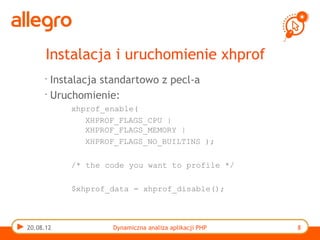 Dynamiczna analiza aplikacji php - meet.php