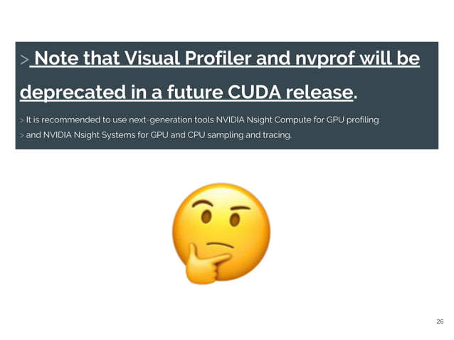 GPU profiling for computer vision applications | PPT