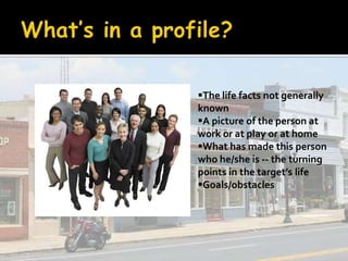 Writing the feature profile | PPT