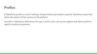 Profiles and permission sets | PPT